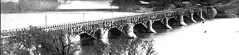 Aqueduct Bridge on the Potomac at Georgetown, Washington, DC