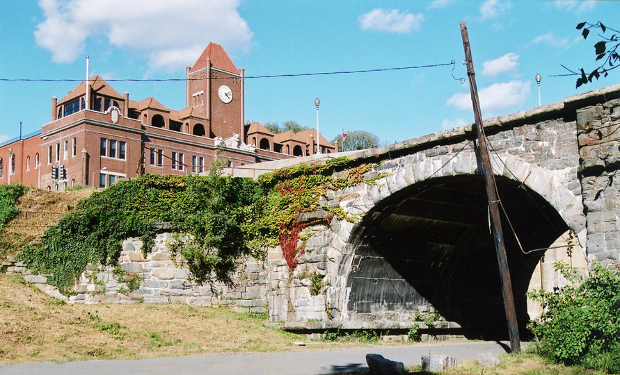 Aqueduct Bridge on the Potomac at Georgetown, Washington, DC